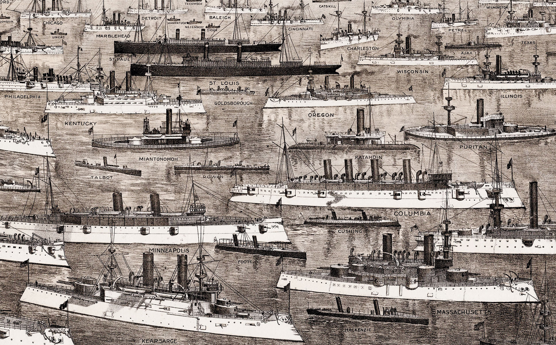 United States Navy, 1898 | Herbert S. Packard, lith