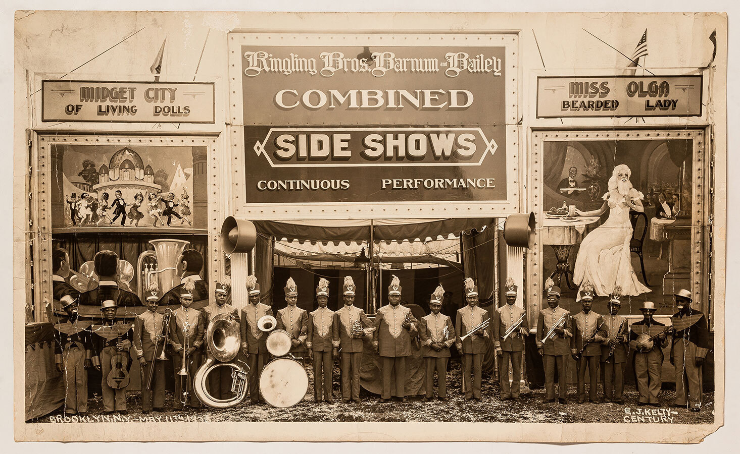 Archive : African-American Circus Band Performer : Photos and Letters ...