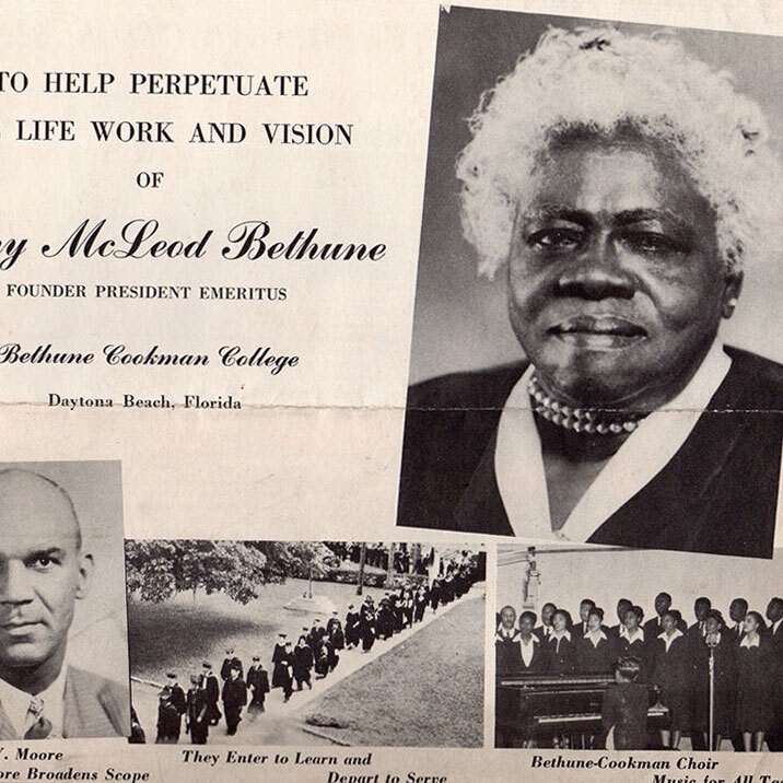 To Help Perpetuate The Life Work and Vision of Mary McLeod Founder ...